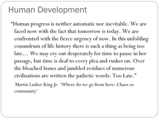 Sustainable Human Development | PPT