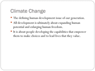 Sustainable Human Development | PPT