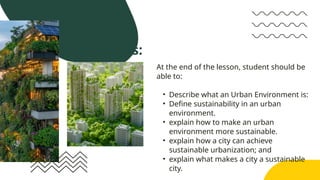 Sustainability in Urban Areas: Understanding and Implementing Solutions ...