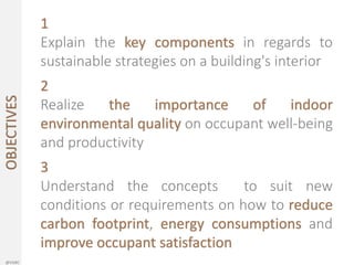 VGBC Online: Introduction to Sustainable interior design | PPT