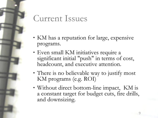 Sustainable Knowledge Management | PPT