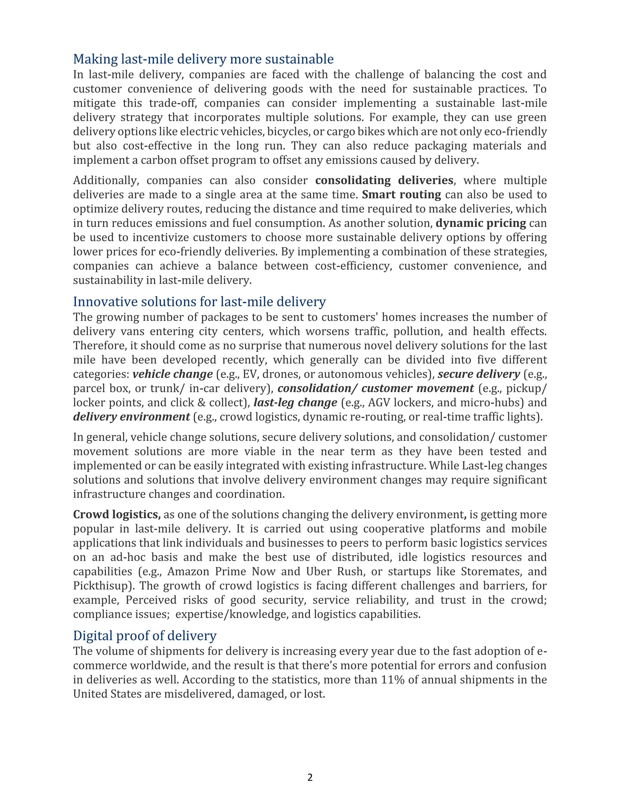 Sustainable Last mile delivery- challenges & opportunities.pdf