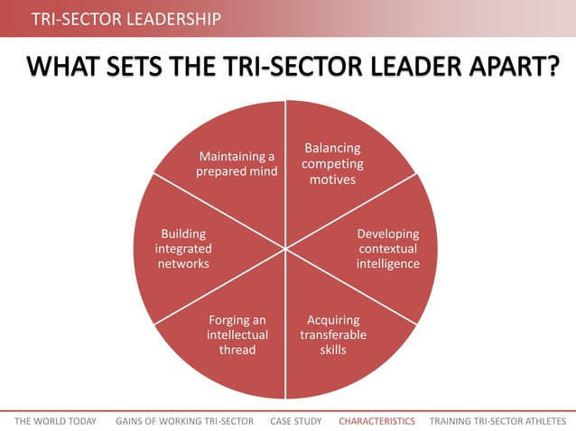 "Tri-sector athlete" – part of a sustainable leadership | PPT