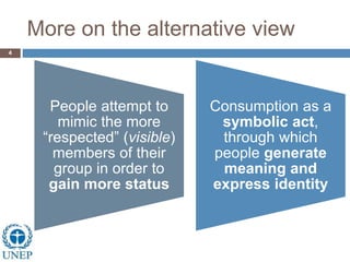 Sustainable cosumption and lifestyles | PPTX