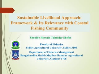 Sustainable Livelihood Approach | PPT