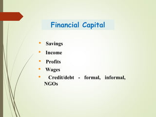 Sustainable Livelihood Approach | PPT