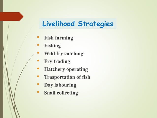 Sustainable Livelihood Approach | PPT | Agriculture | Industries