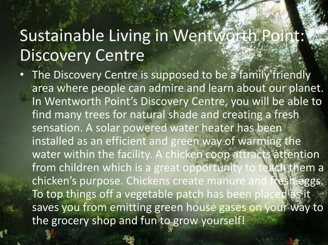 Sustainable living | PPT