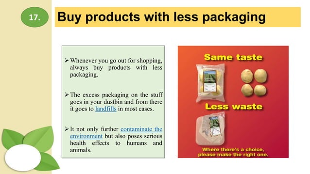 Sustainable living | PPTX