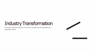 Sustainable Logistics for Cost Reduction_ IPLTech Electric's Eco ...