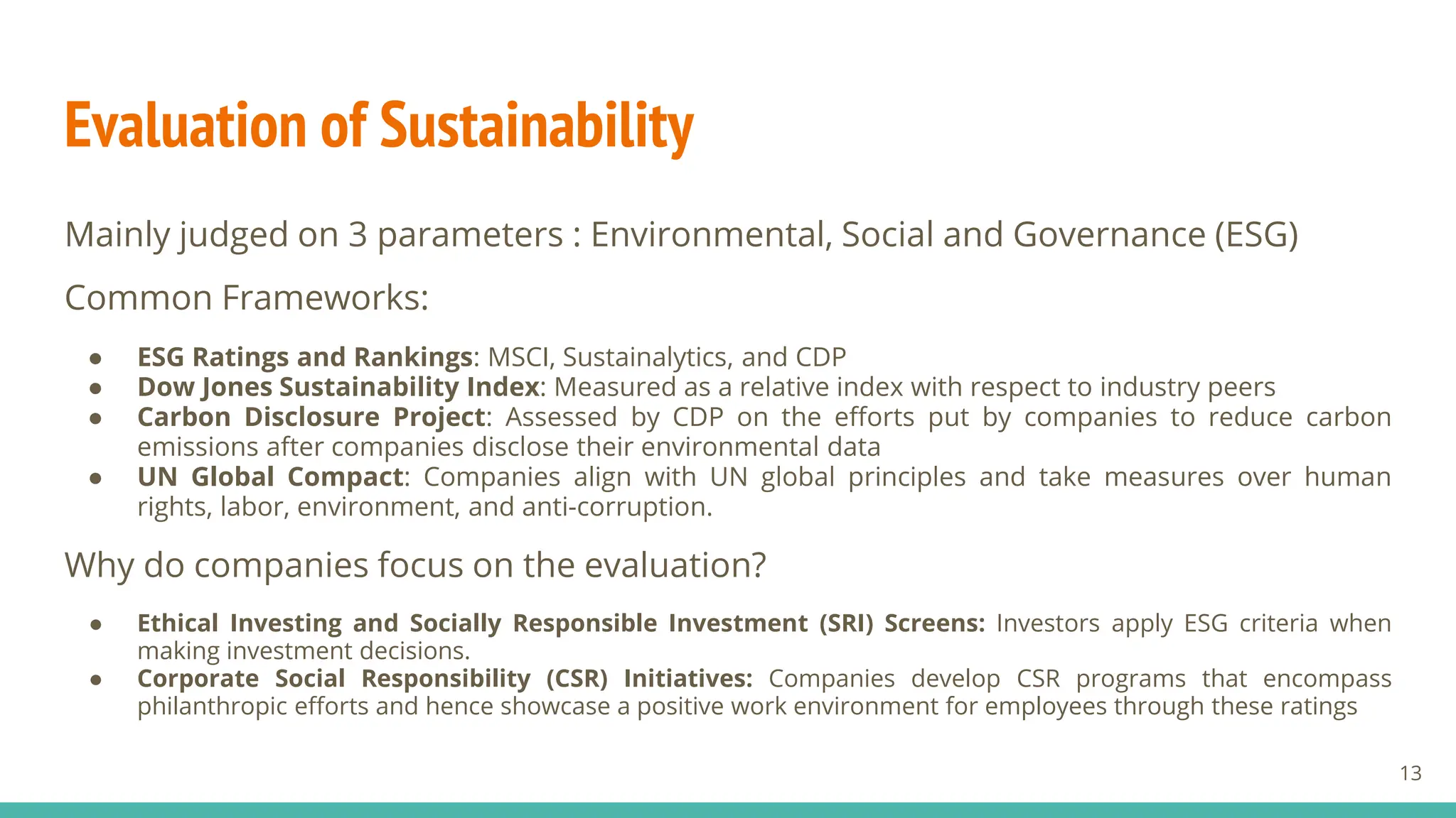 What is Sustainable Management and the factors that play a key role | PPTX