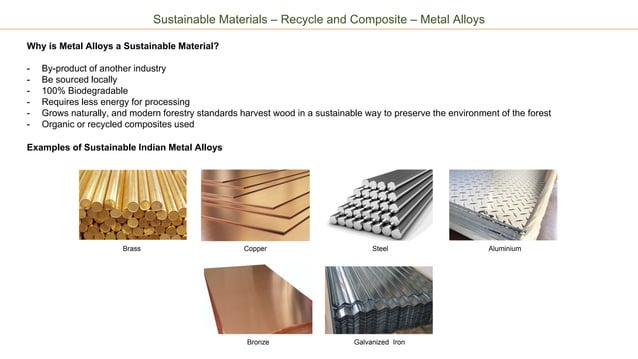 Sustainable materials | PDF
