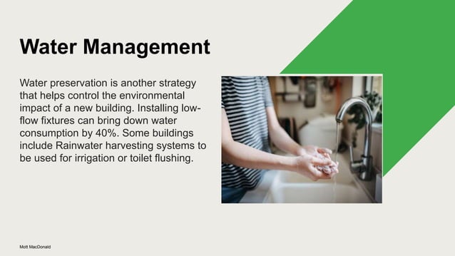 SUSTAINABLE MEP DESIGN TO BUILD GREEN ENVIRONMENT | PPTX | Power and ...