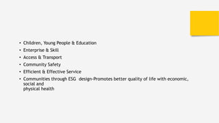 Sustainable community development model | PPTX