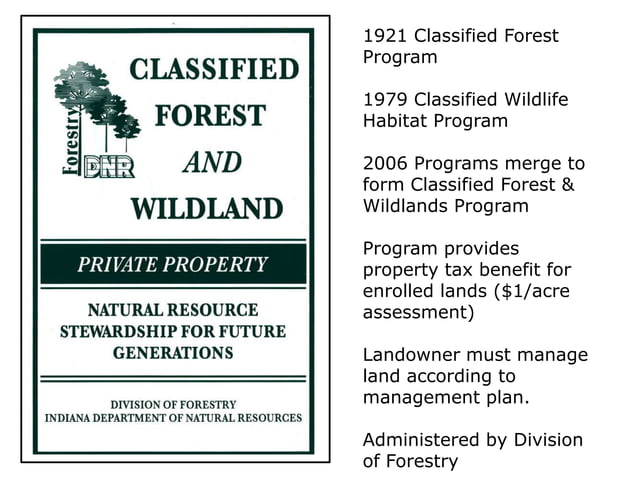 Status of Indiana’s Forest Resources - Sustainable Natural Resources ...