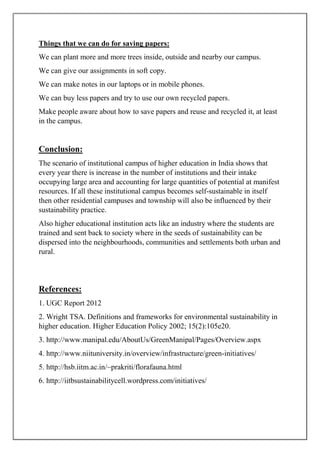 Sustainable Practices - Case Study | PDF