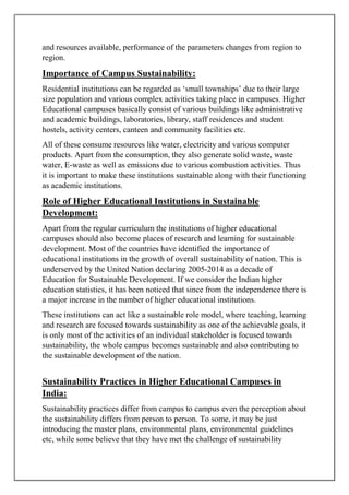 Sustainable Practices - Case Study | PDF