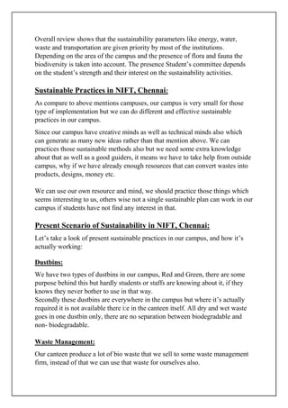 Sustainable Practices - Case Study | PDF