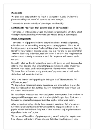 Sustainable Practices - Case Study | PDF