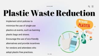 Sustainable Practices in Event Management | PPTX