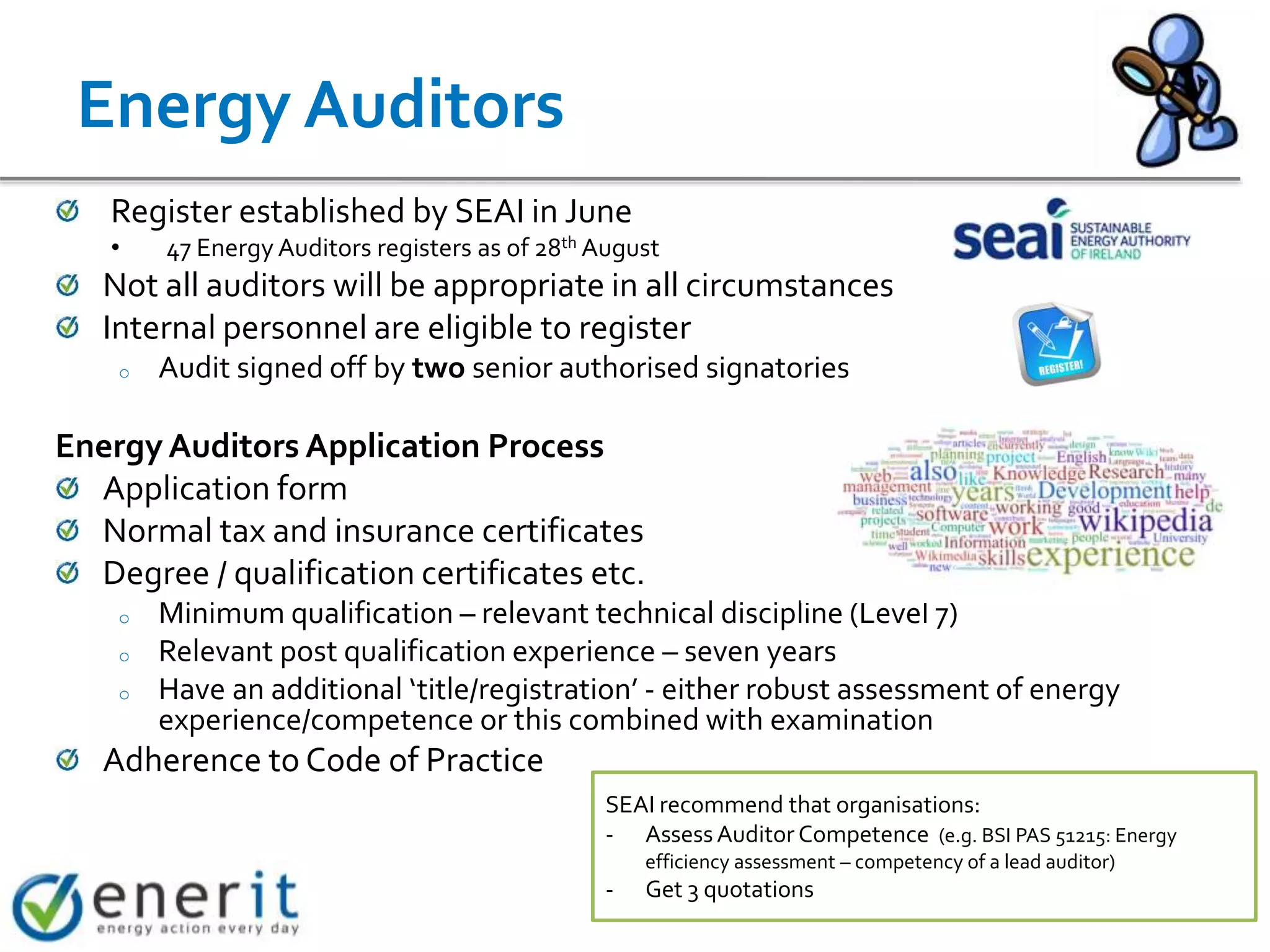 ESOS in Processing - (Energy Audit Scheme & ISO 50001) | PPTX