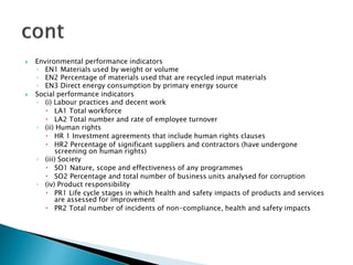 Sustainable reporting & Voluntary disclosure | PPTX