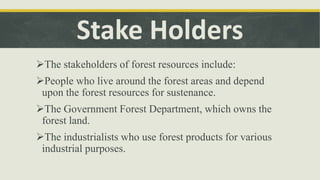 Sustainable management of natural resources | PPTX