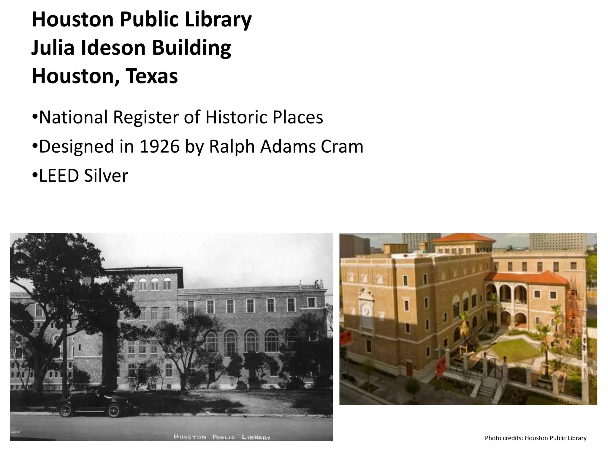 Sustainable Restoration of Historic Buildings | PPTX