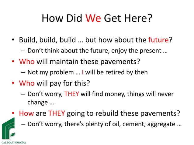 Sustainable road maintenance strategies | PPTX | Civil Engineering ...
