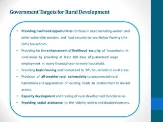 Sustainable rural development group 7 | PPTX