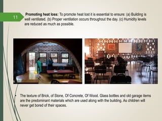 SUSTAINABLE SCHOOL ARCHITECTURE, climatic design | PPTX