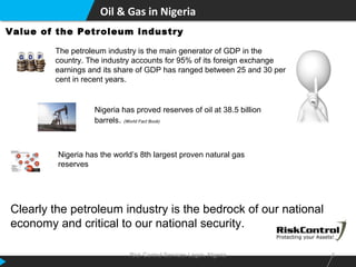 Sustainable Security Model for the Oil & Gas Industry in Nigeria | PPT