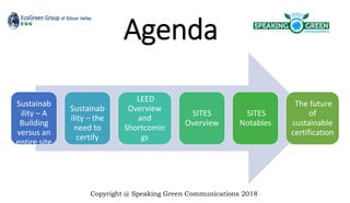 Sustainable sites Initiative - The Future of sustainability 05312018 ...
