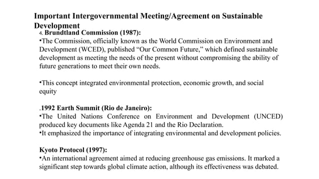 sustainable Development, SDGs lecture note | PPTX | Agriculture | Industries