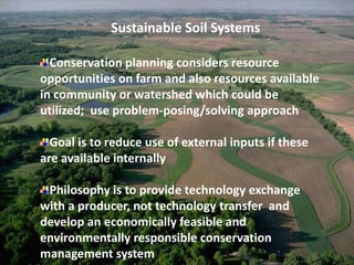Sustainable Soil Systems | PPTX