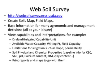 Sustainable Soil Systems | PPTX