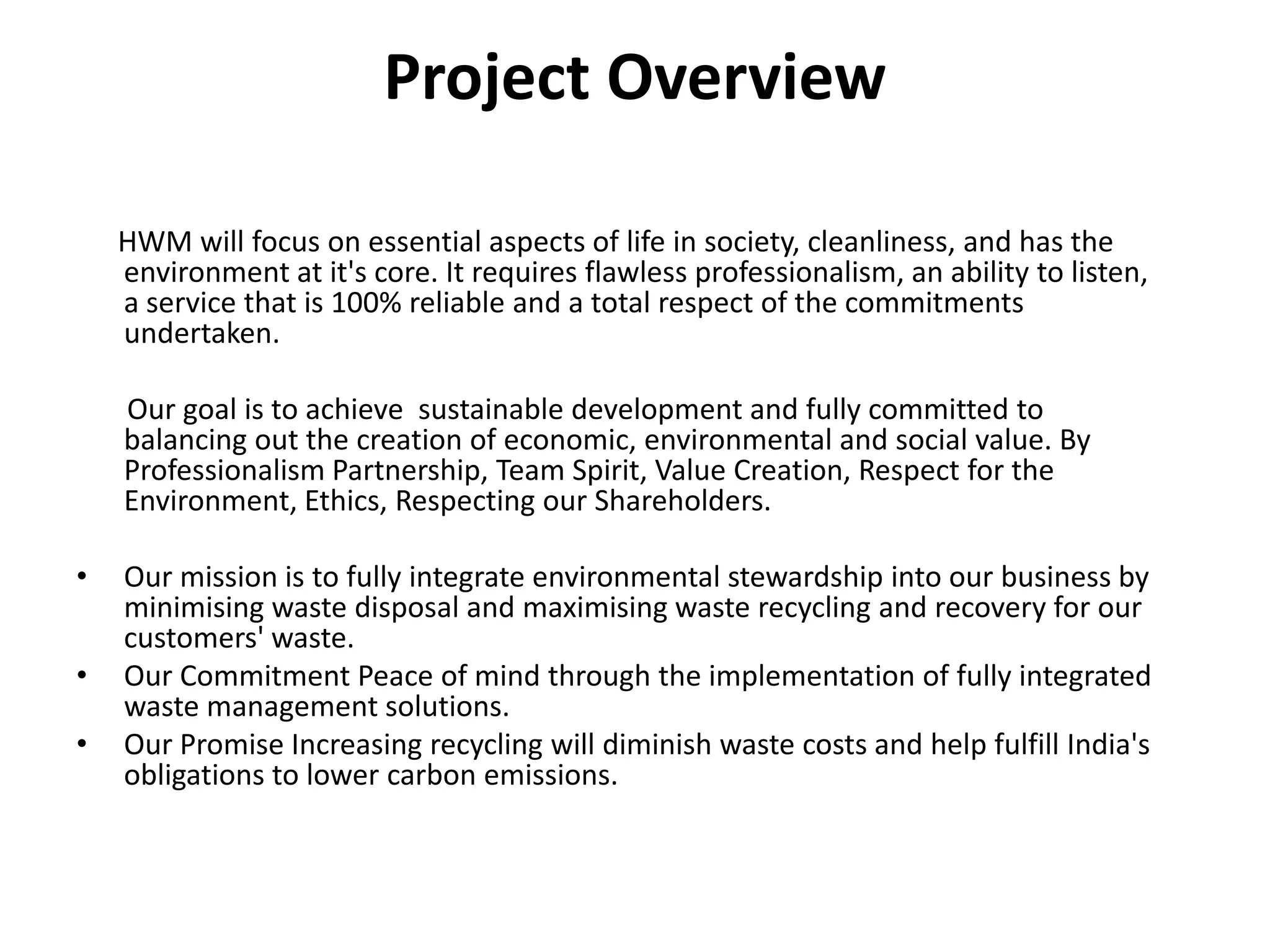 Sustainable Solid Waste Management | PPTX