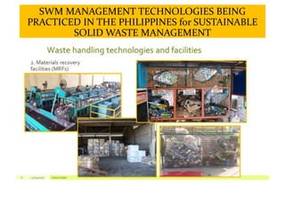 SUSTAINABLE SOLID WASTE MANAGEMENT IN THE PHILIPPINES | PPTX