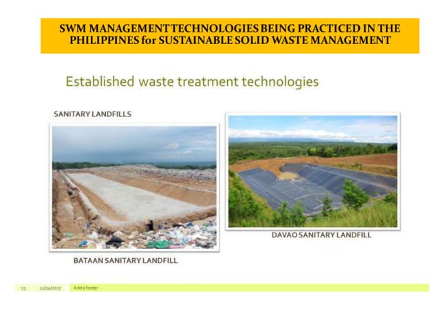 SUSTAINABLE SOLID WASTE MANAGEMENT IN THE PHILIPPINES | PPTX