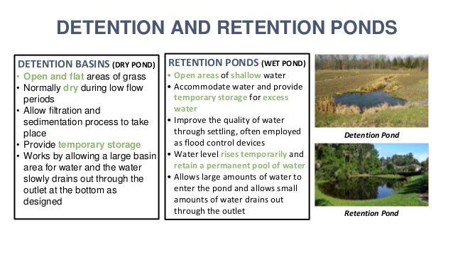 Sustainable storm water management Presentation Slides