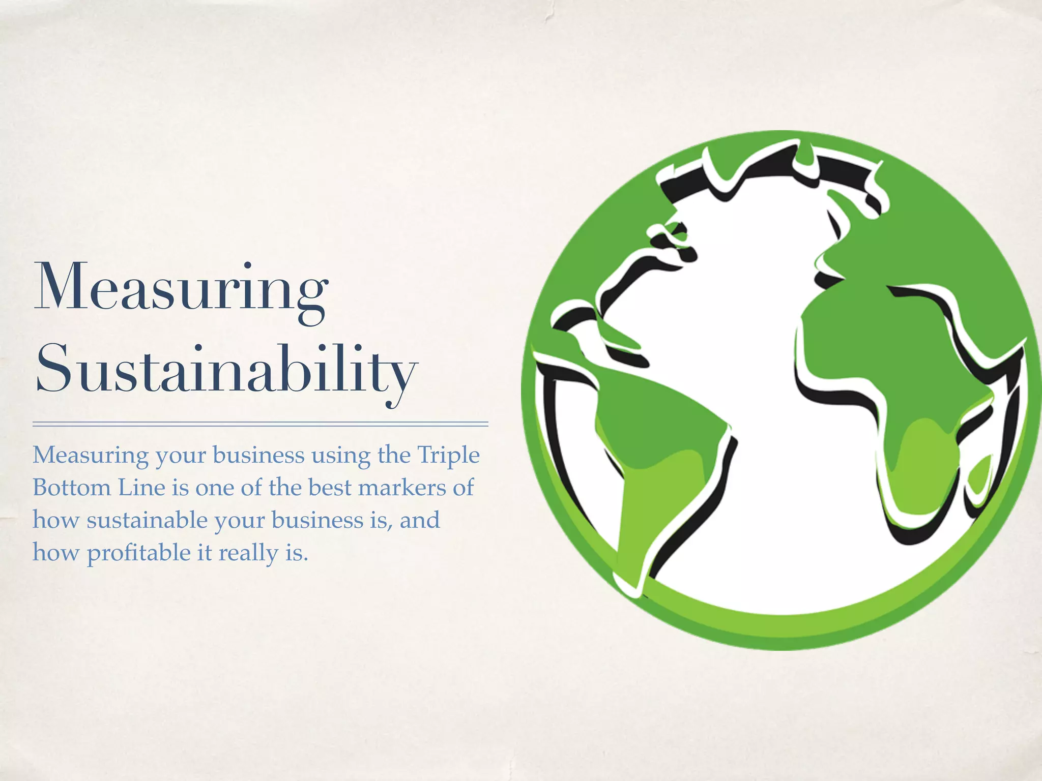 Sustainable Strides Toward Meeting The Triple Bottom Line | PDF | Green ...