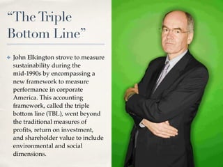 Sustainable Strides Toward Meeting The Triple Bottom Line | PDF
