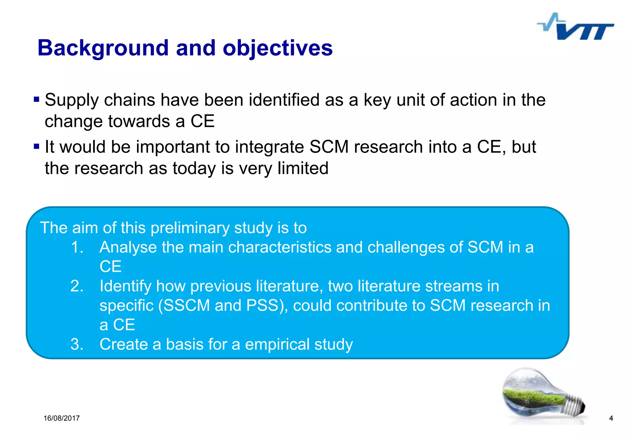 Sustainable supply chain management in a circular economy slide share ...