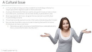 Sustainable Technology - Saving the Planet from Inefficient Architect…