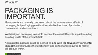 Sustainable Packaging Terms Primer | PPTX