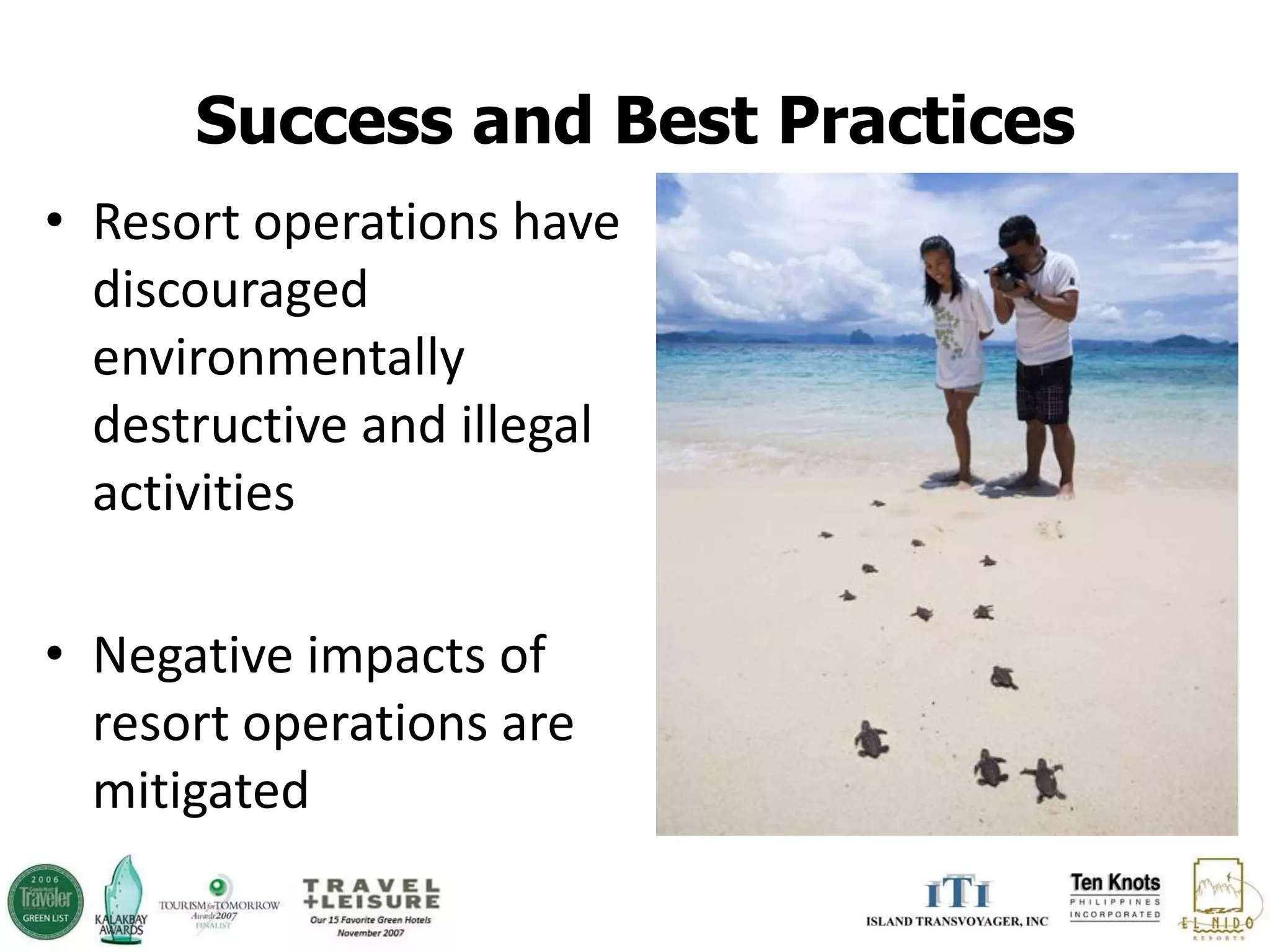 “Sustainable tourism for biodiversity conservation – Case study: El ...