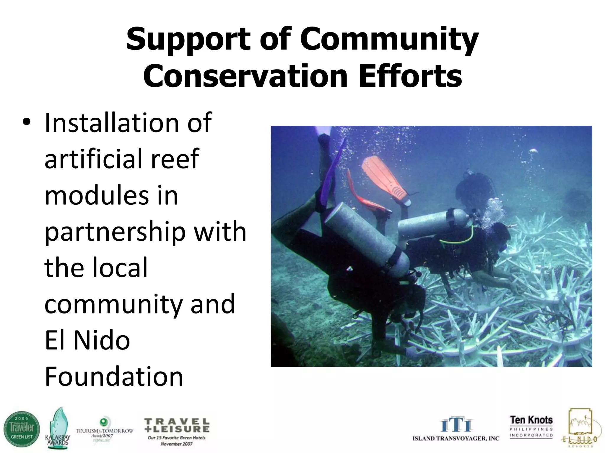 “Sustainable tourism for biodiversity conservation – Case study: El ...