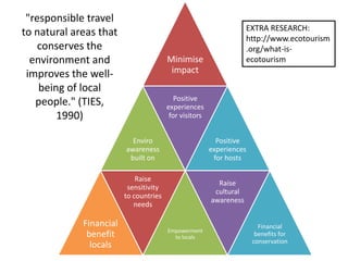 Sustainable tourism | PPT