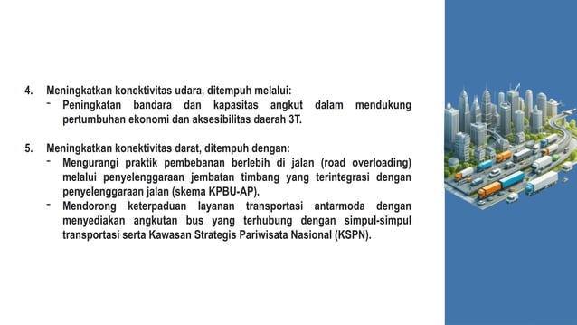 Transpotasi berkelanjutan, Manajemen Pengembangan Infrastruktur ...