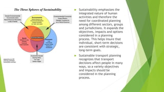 Sustainable Transportation | PPTX